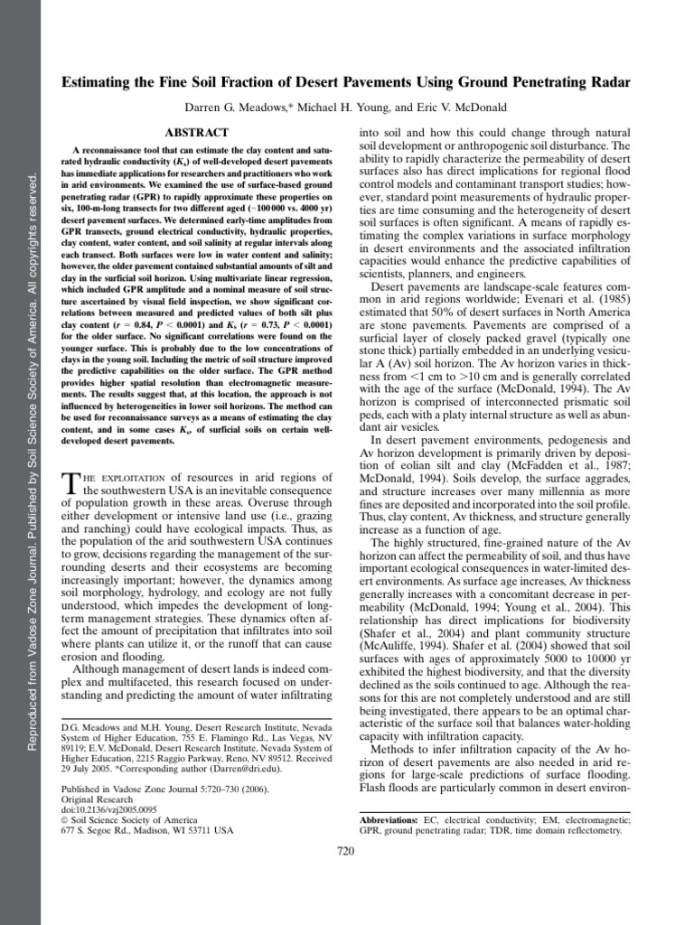 Desert Pavements | PDF | Soil | Categorical Variable