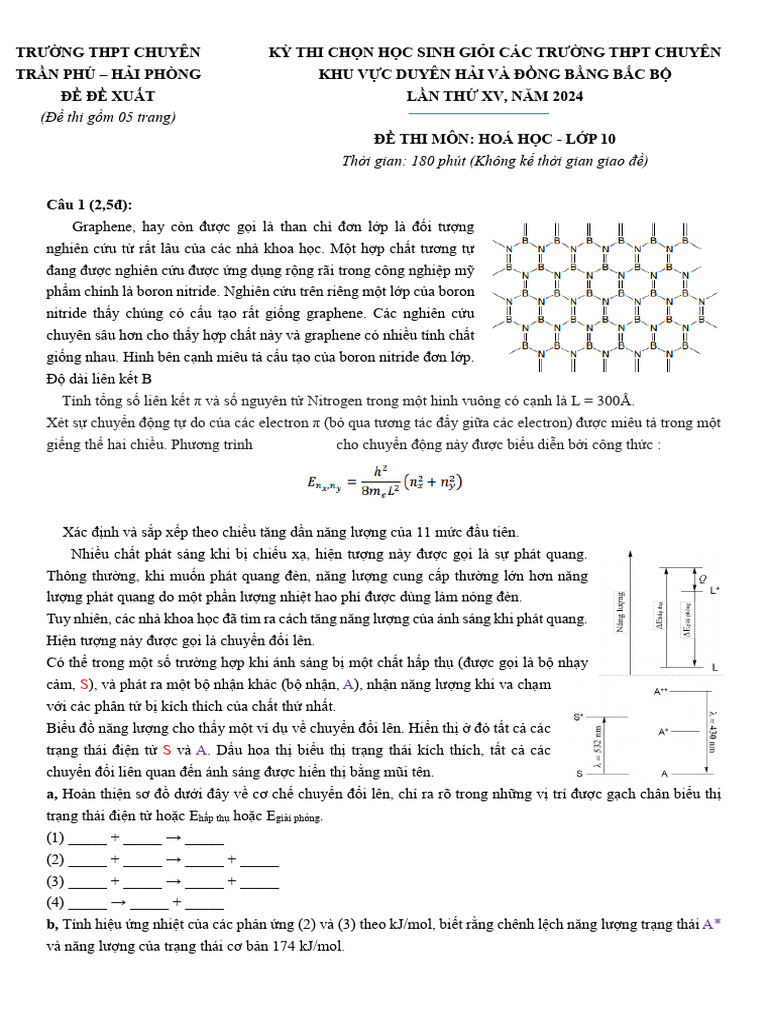 HÓA 10 - DHBB 2024 HP | PDF
