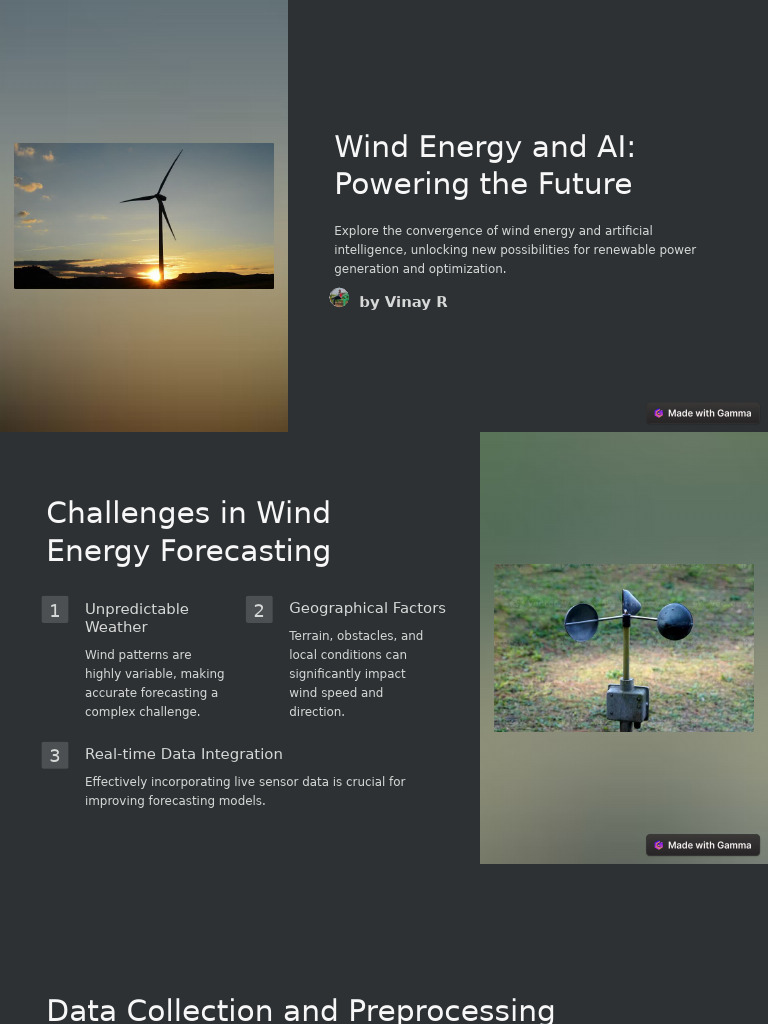 AI-Driven Optimization for Wind Energy | PDF | Forecasting | Artificial ...