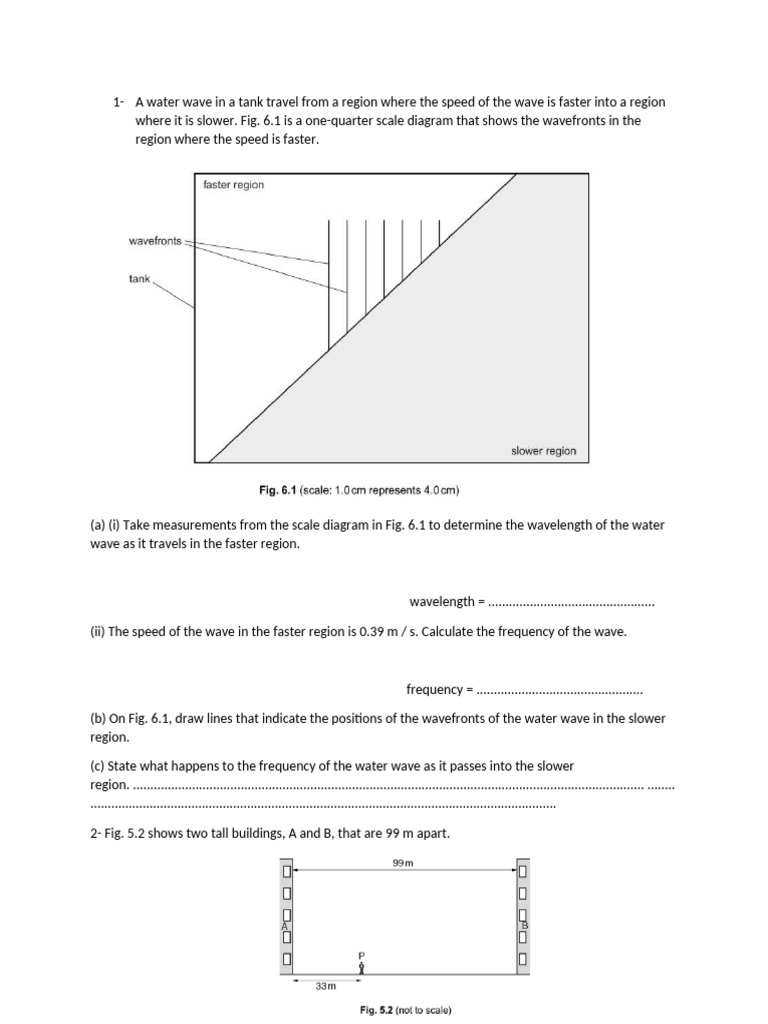 Homework Waves | PDF