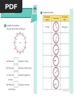 Time Reasoning Questions Worksheet | PDF