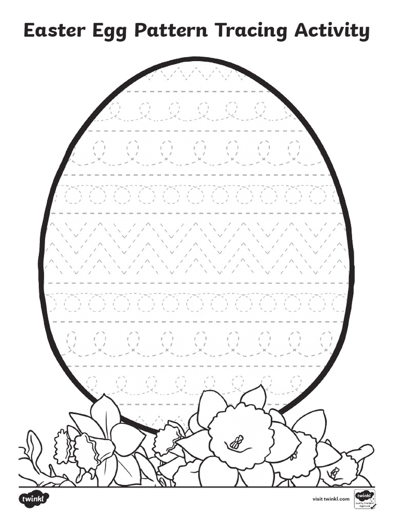 T TP 2549212 Easter Egg Pattern Tracing Activity Ver 3 | PDF