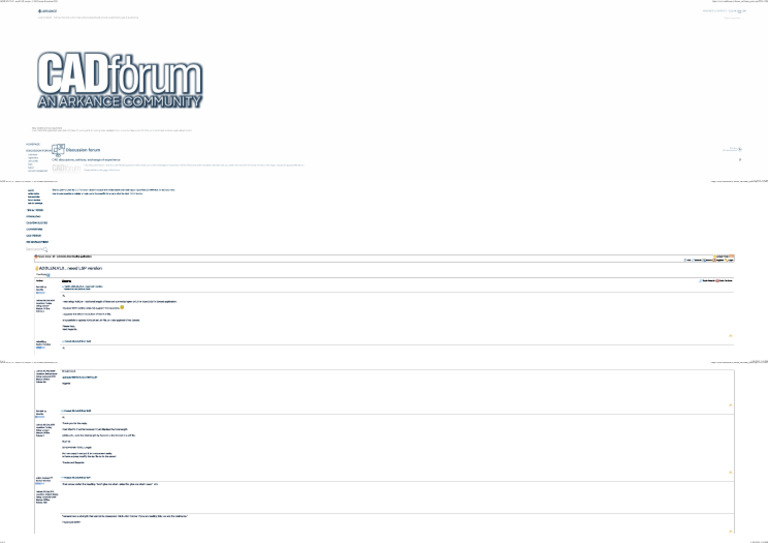 ADDLEN.vlx , Need LSP Version - CAD Forum Discussion222 (en) | PDF