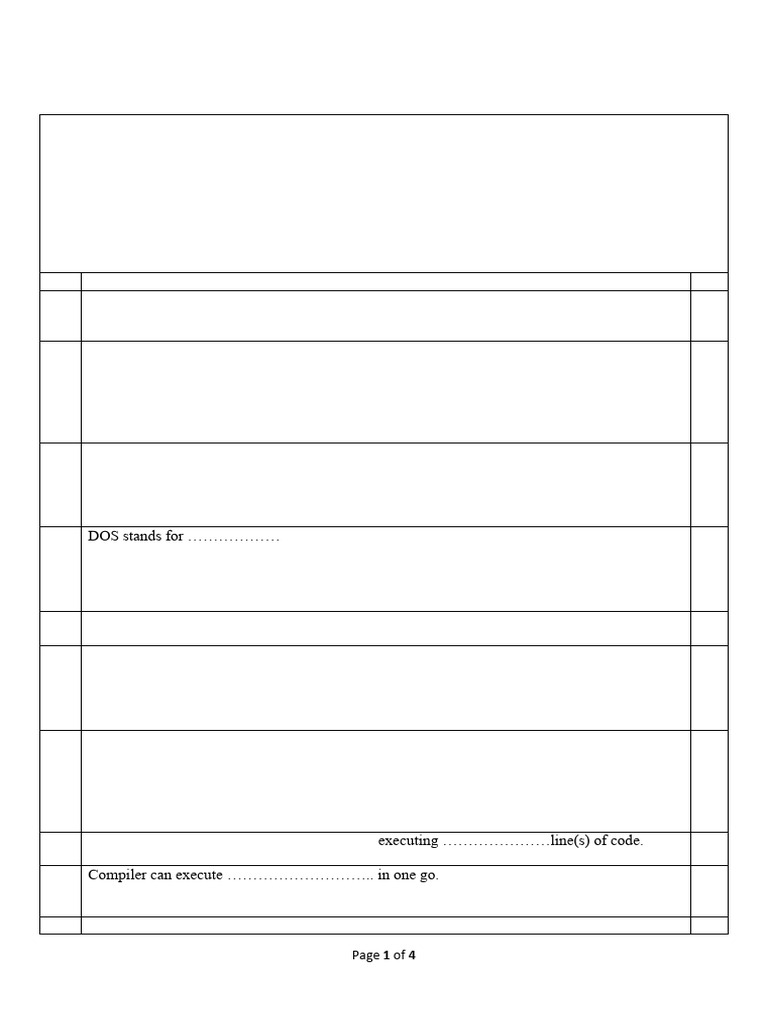 Class Xi Ip Term i Sqp2 | PDF | Programming | Computer Program Class Xi Ip Term i Sqp2 | PDF | Programming | Computer Program