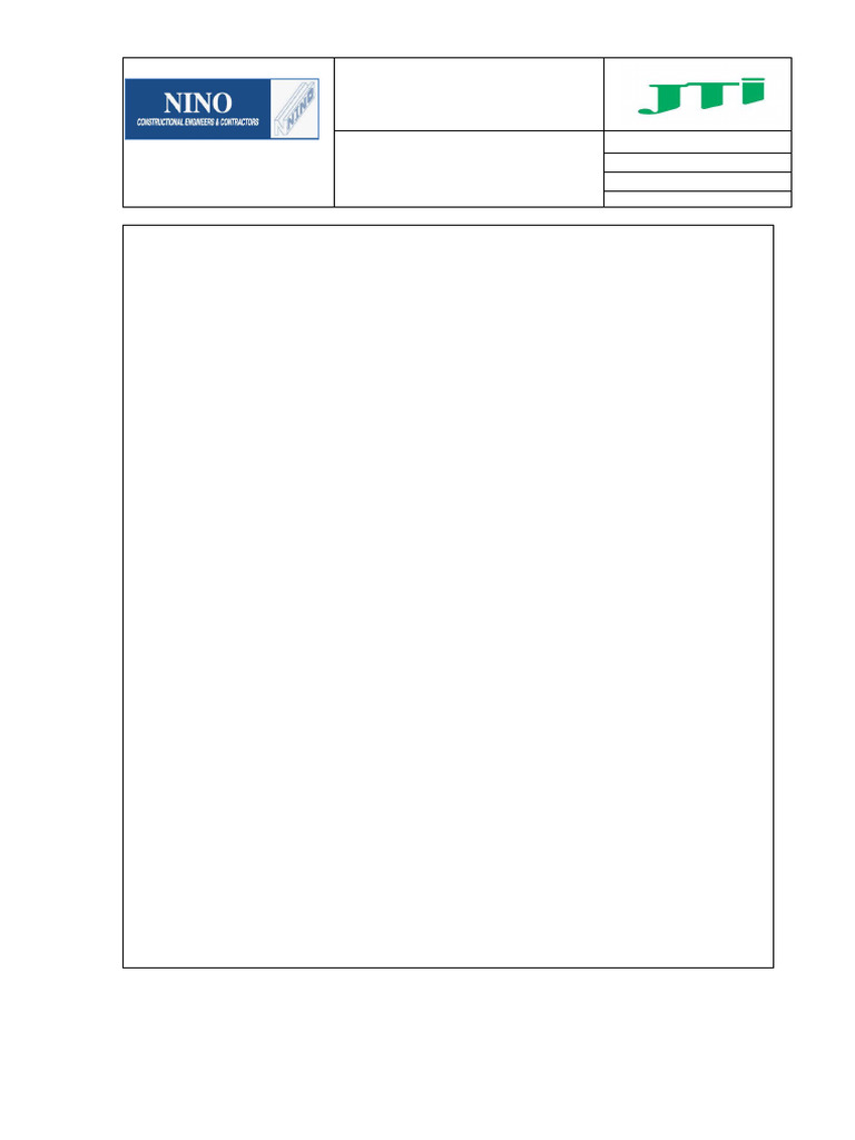 Method Statement For Plastering Works JTI - Copie | PDF | Plaster ...