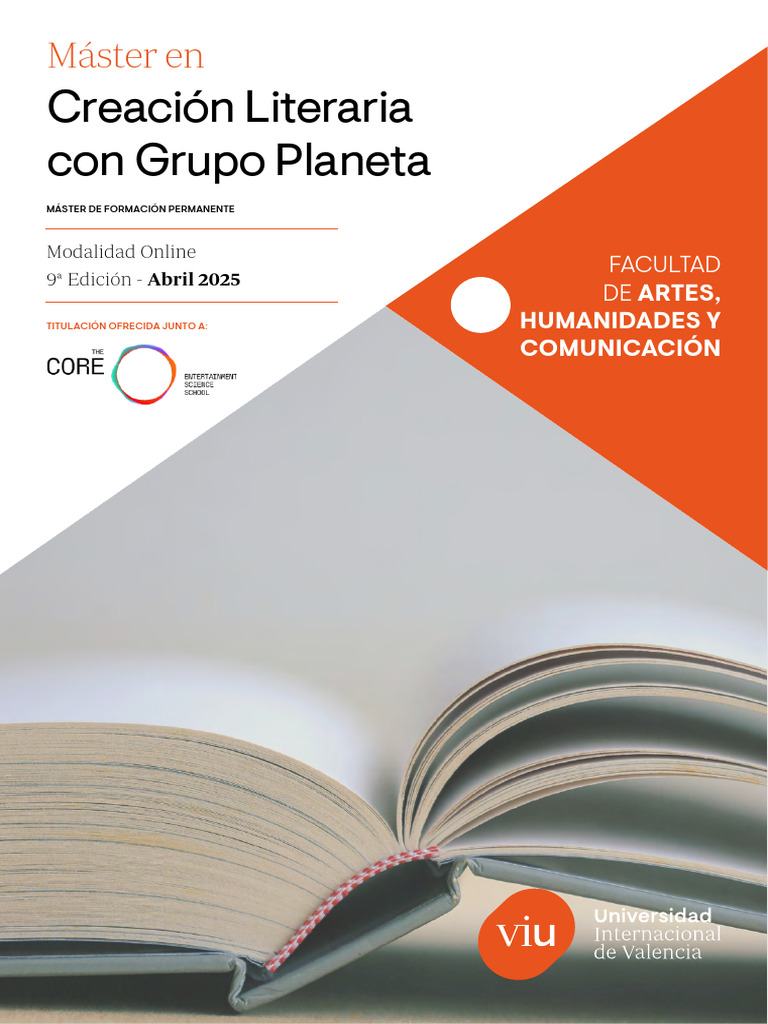 M Creacion Literaria Grupo Planeta 9ED ABR 25 | PDF | Publicación