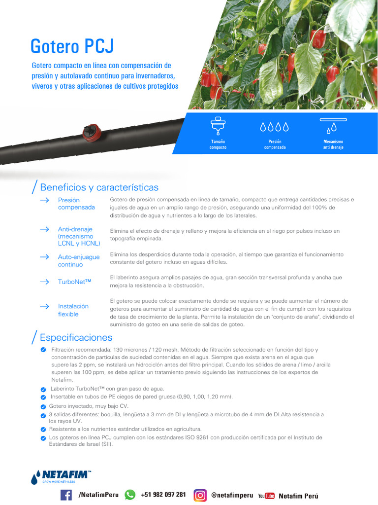 AB73293A-26AB-4889-980B422032A17A18-021-pcj-dripper-product-sheet-200610_esp | PDF