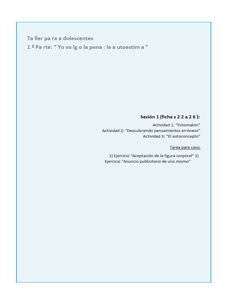 Auto Estim A | PDF | Autoestima | Pensamiento