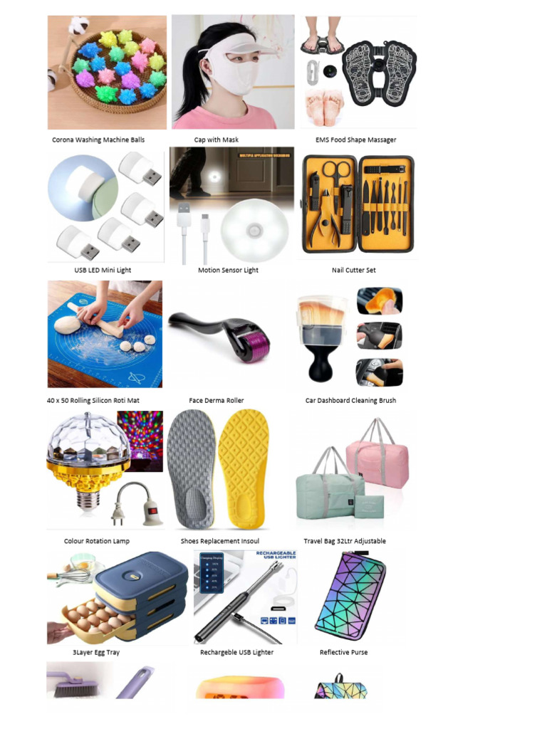 Unique Household & Gadgets Collection | PDF