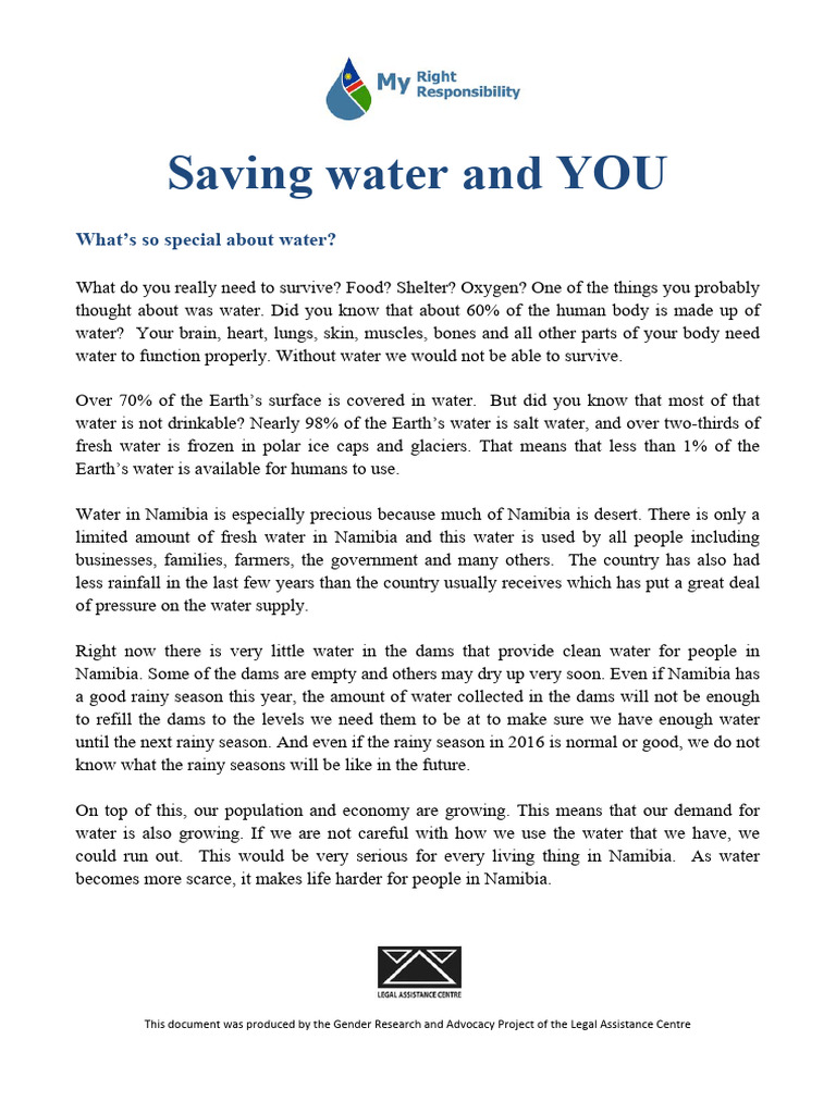 Water Conservation Kids | PDF | Water | Toilet