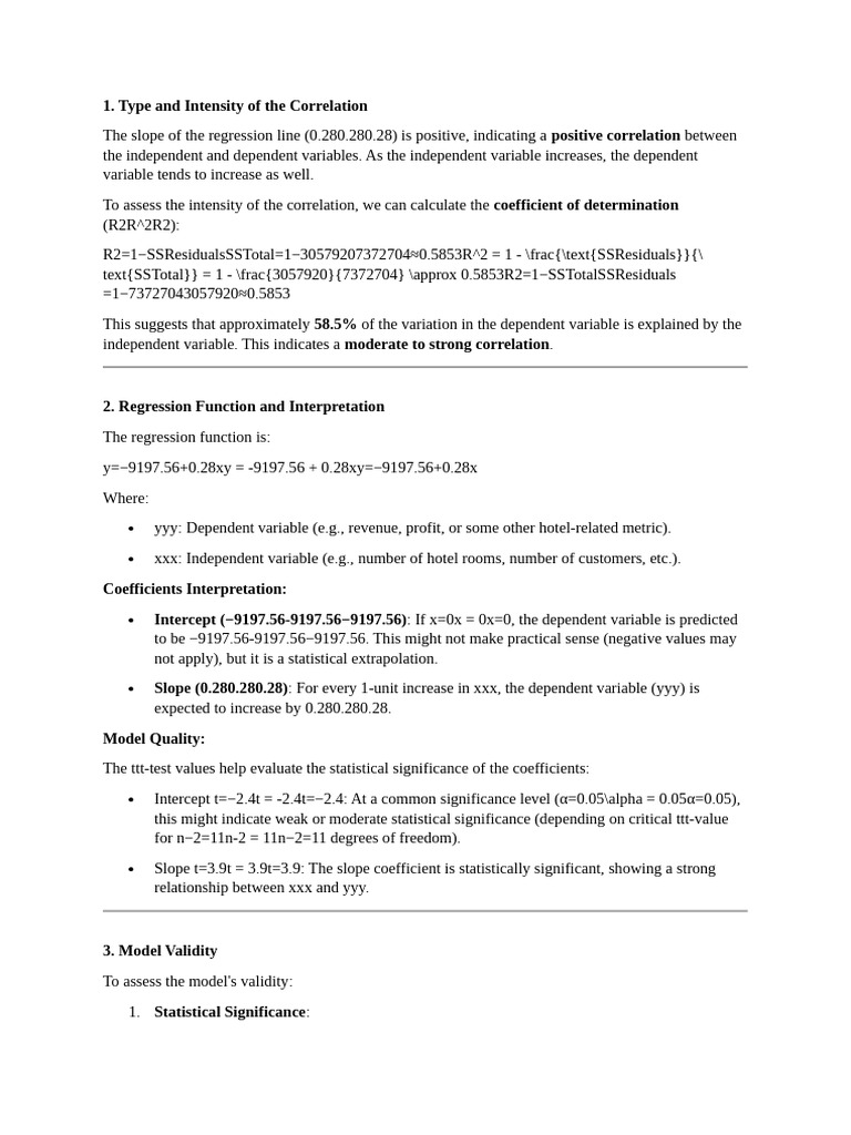Econometrics Homework Pdf Regression Analysis Dependent And Independent Variables