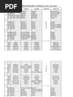 Time Table 24-25 | PDF