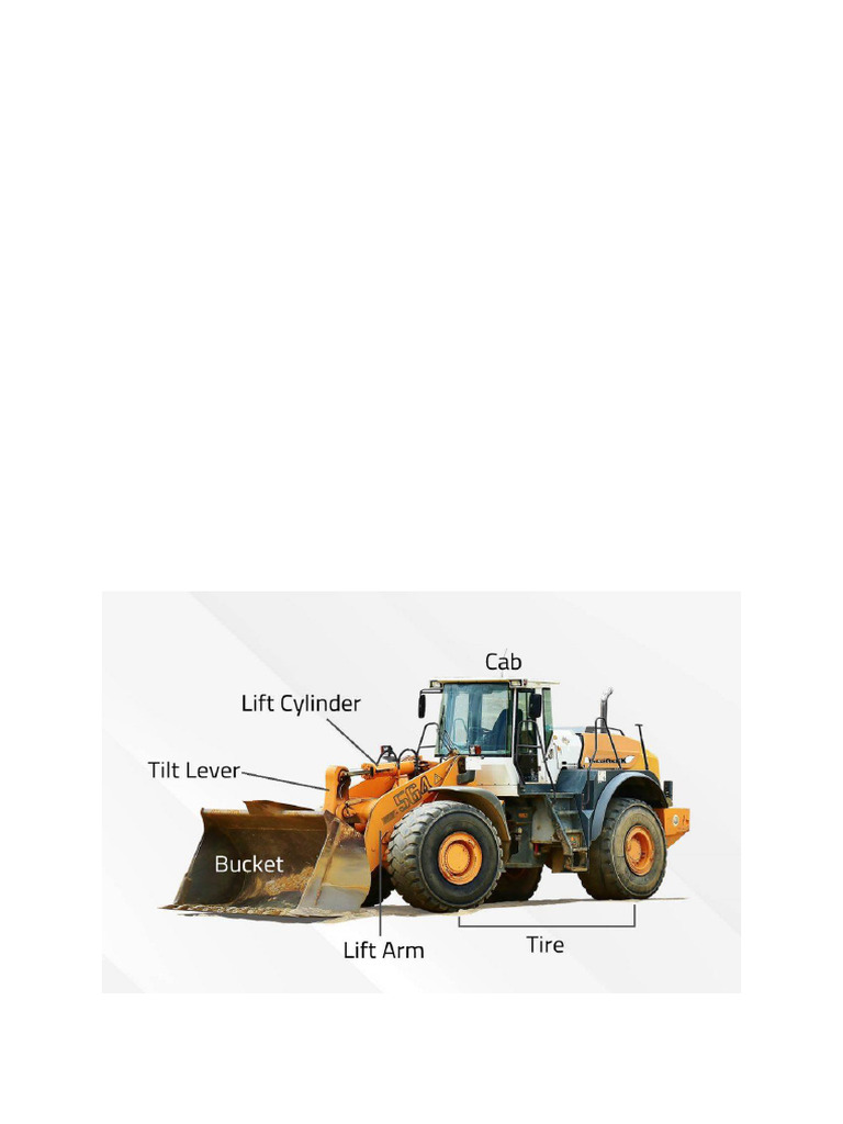 Komponen dan Fungsi Wheel Loader | PDF