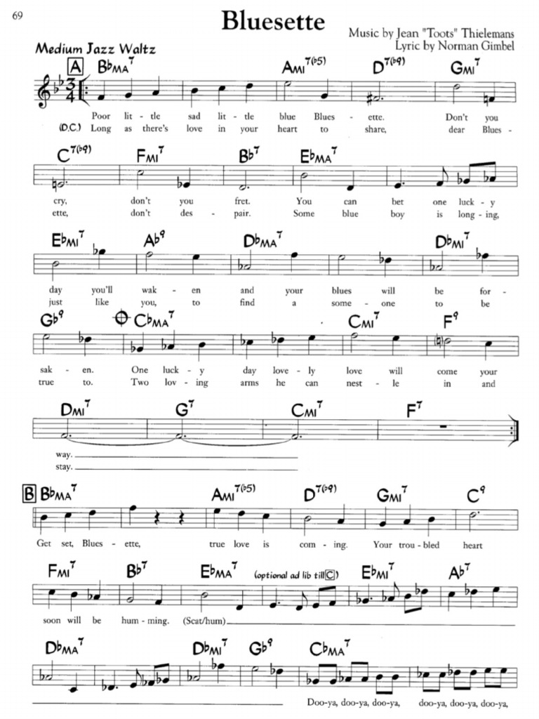 Bluesette | PDF