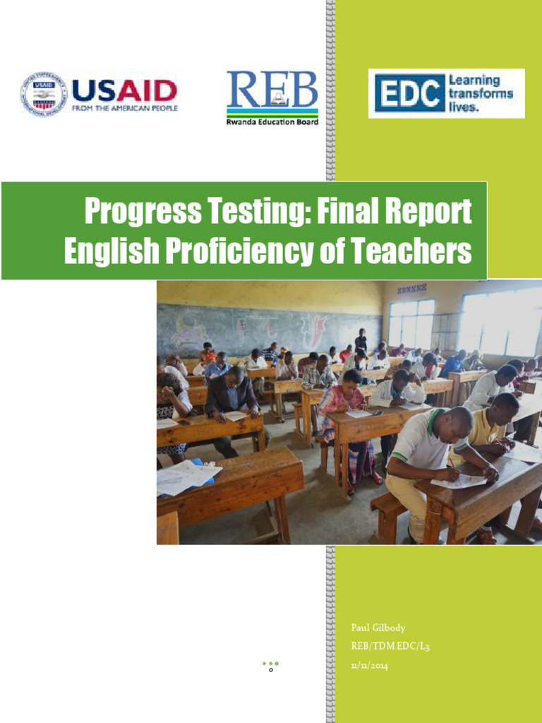 Reb English Proficiency Test May 2024 | PDF