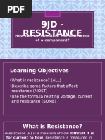 Resistance - KS3 Physics - BBC Bitesize | PDF | Resistor | Voltage