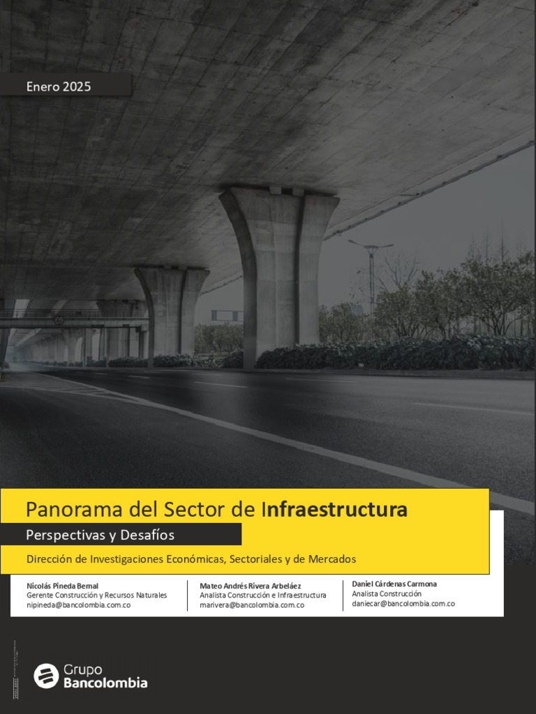 Perspectivas del Sector de Infraestructura 2025 | PDF | Infraestructura ...