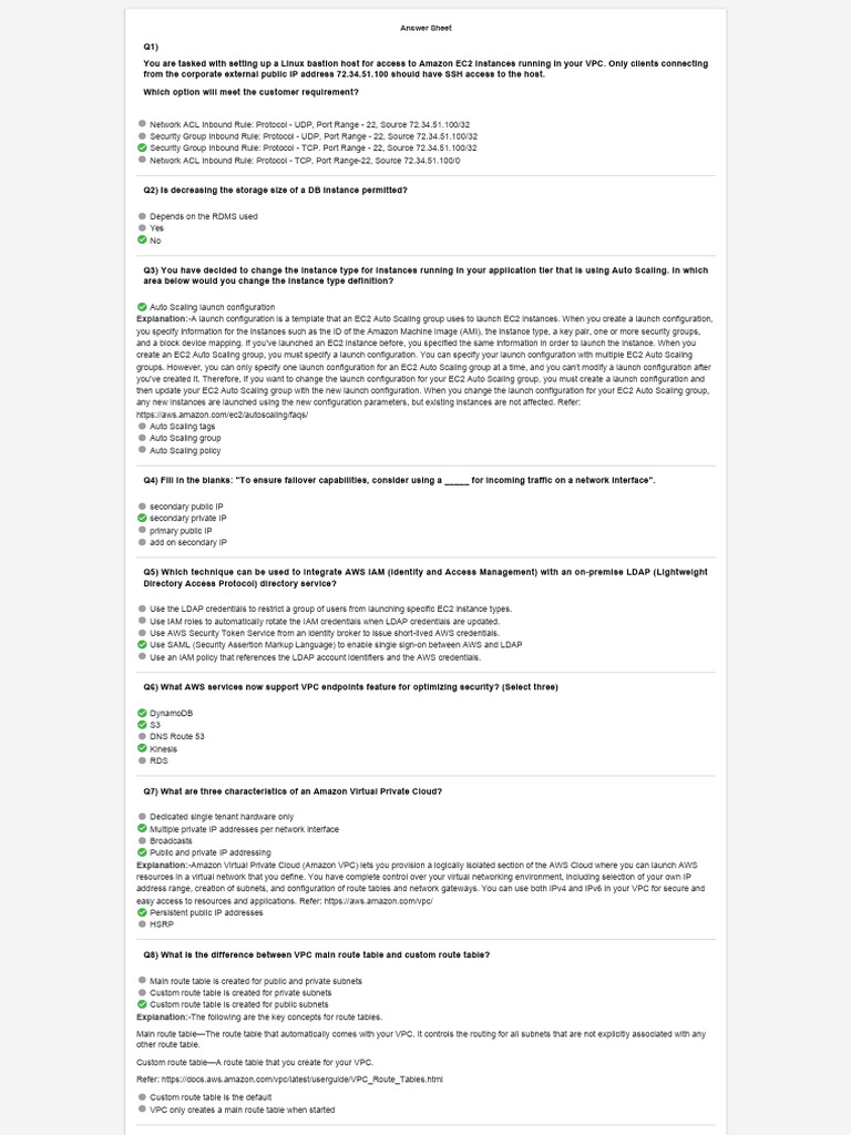 AWS VPC and EC2 Configuration Guide | PDF | Amazon Web Services | Cloud Computing