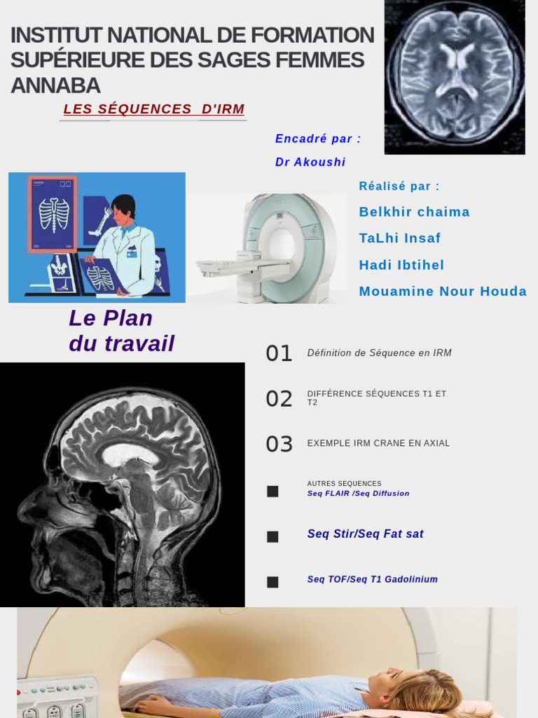 Les Seq Irm | PDF | Imagerie par résonance magnétique | Traitement de signal multidimensionnel
