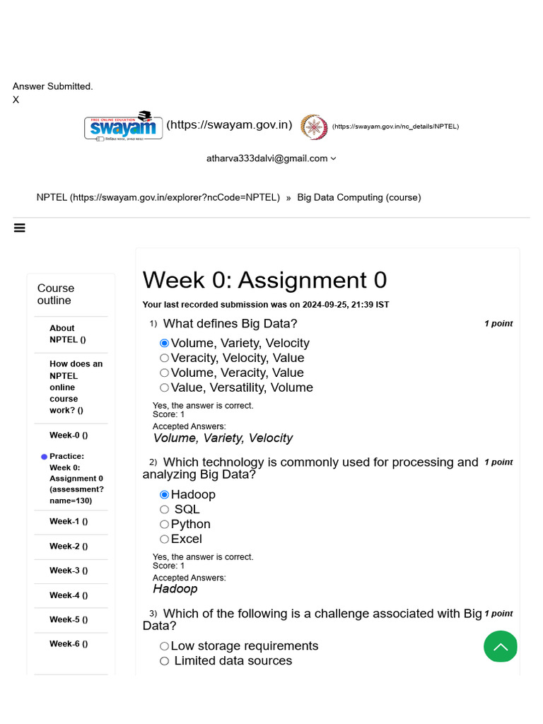 Big Data Computing Week-0 | PDF | Apache Hadoop | Computing