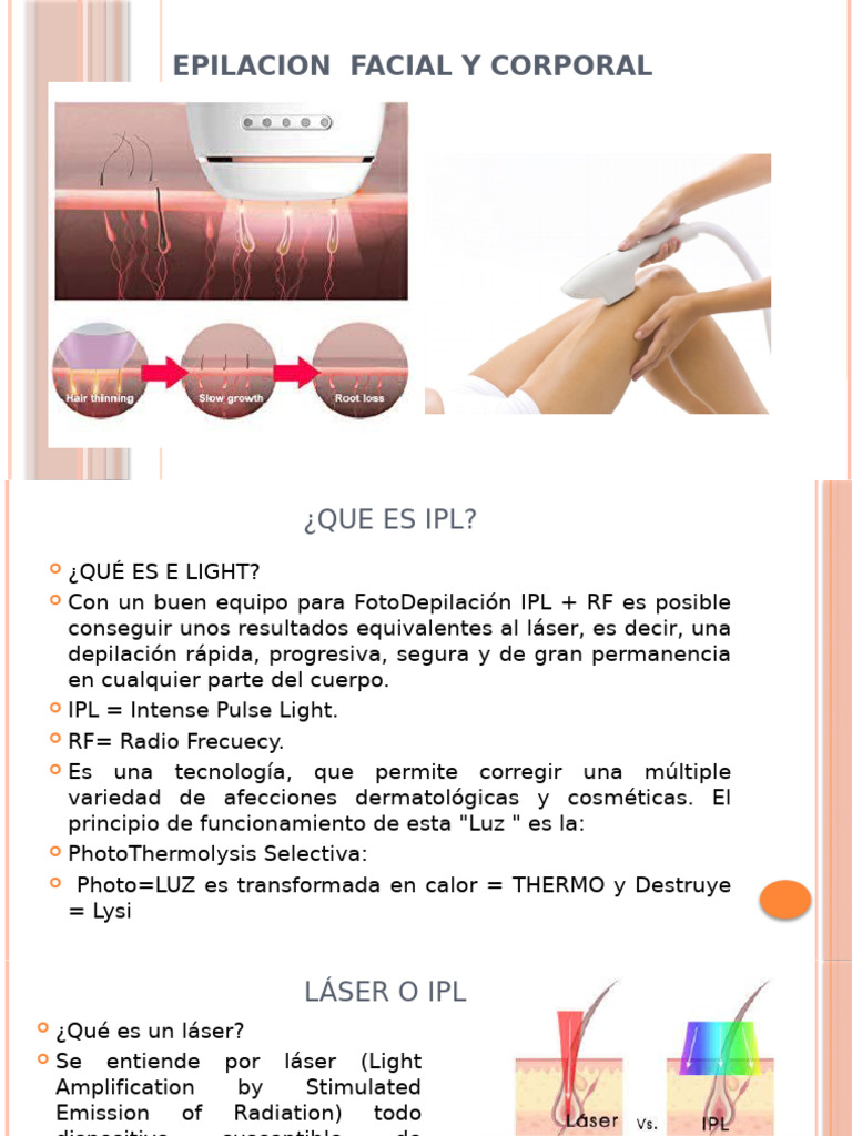 DEPILACION IPL INSTITUTO-1 (Autoguardado) | PDF | Pelo | Sistema ...