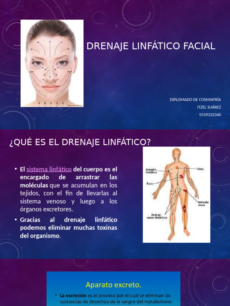 Drenaje Linfático Facial: Guía Básica | PDF | Sistema linfático | Ultrasonido