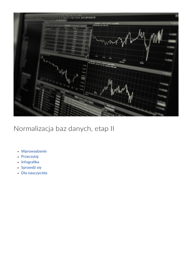 Normalizacja Baz Danych Etap II | PDF