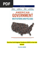 Government in America People, Politics, and Policy 18th Edition ...