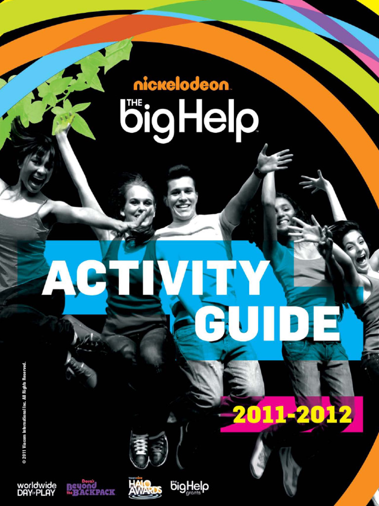 Nickelodeon The Big Help Activity Guide 2011-12 | PDF | Online And ...