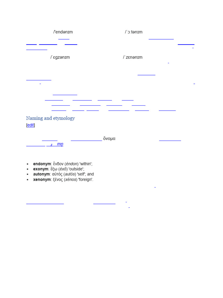 Exonyms as pejoratives | PDF