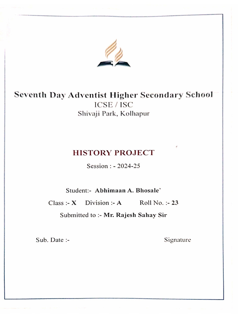 History Project | PDF