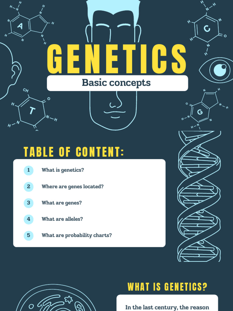 Genetics: Basic Concepts | PDF