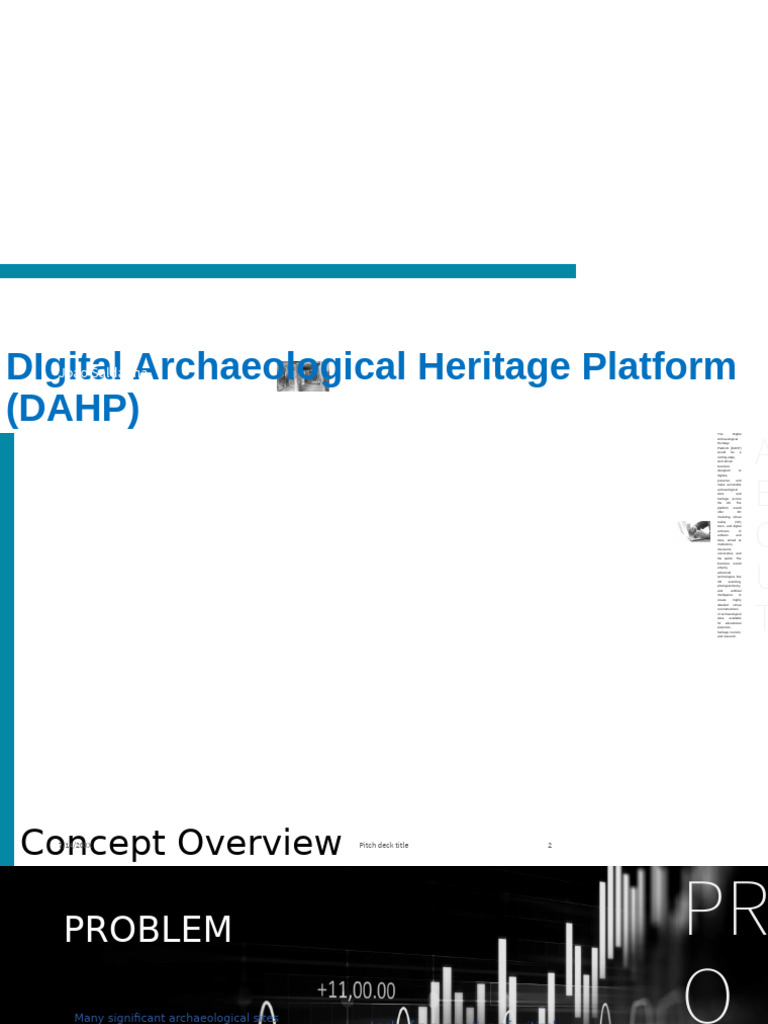 DIgital Archaeological Heritage Platform (DAHP) | PDF | Tourism ...