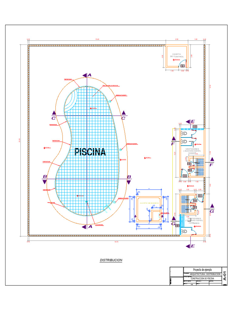 Arq.piscina 1 -Modelo | PDF