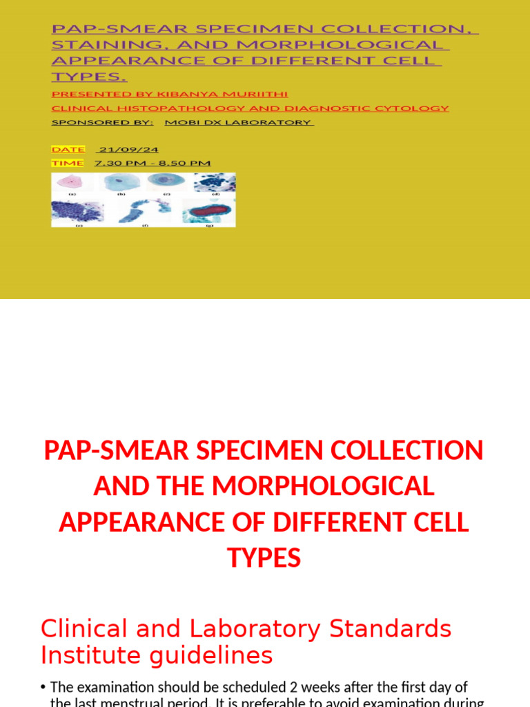 Pap-Smear Specimen Collection | PDF
