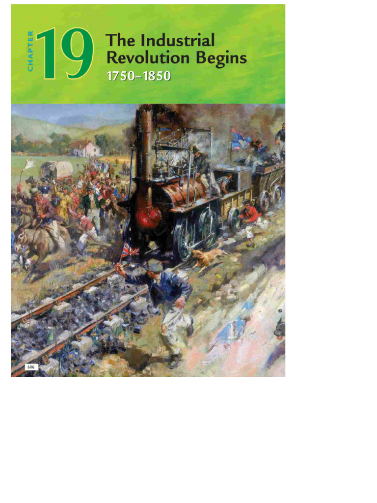 Chapter 19 Industrial Revolution | PDF