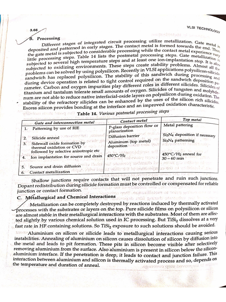 Metallization Problem | PDF