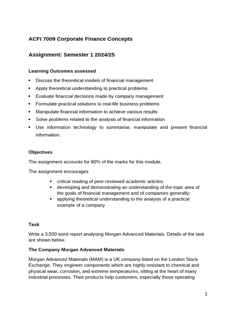 ACFI_7009 Assignment 24-25 (2) | PDF | Information | Theory
