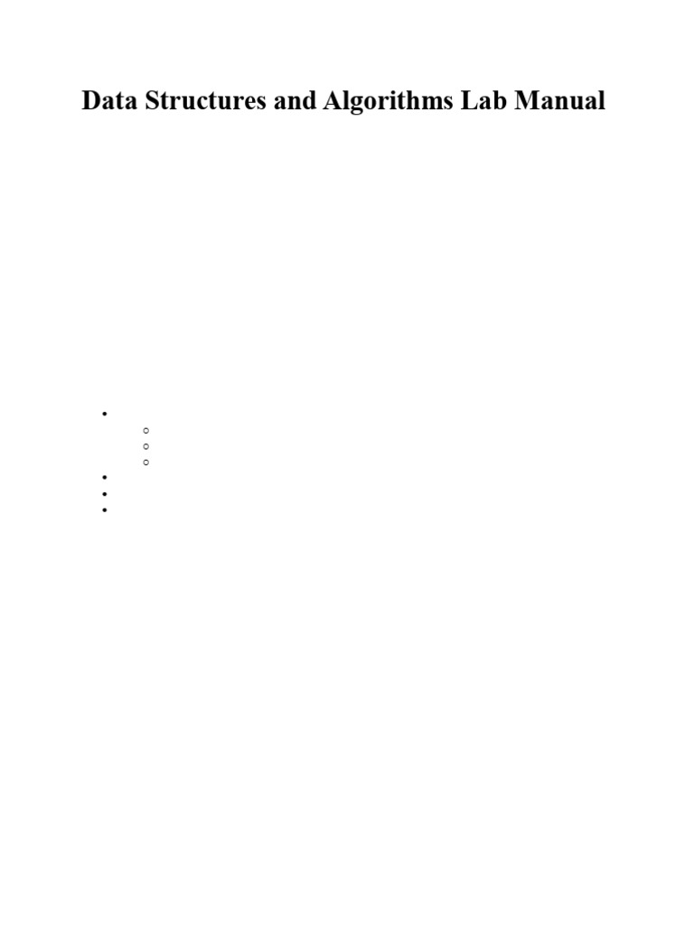 DSA Lab Manual (Insertion Sort) | PDF | Computer Programming | Algorithms And Data Structures