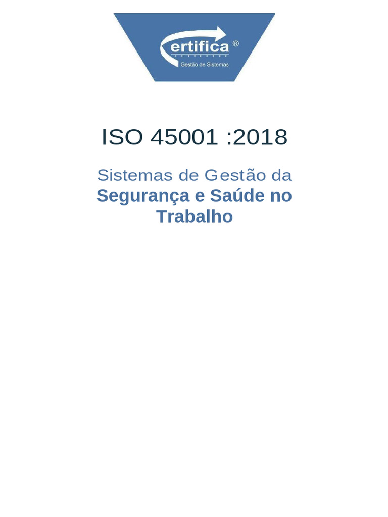 Iso 45001-2018 | PDF | Business