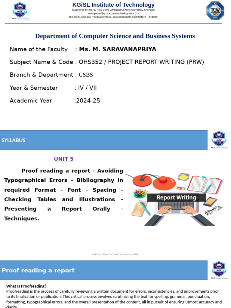 PRW UNIT 5 | PDF | Proofreading | Translations