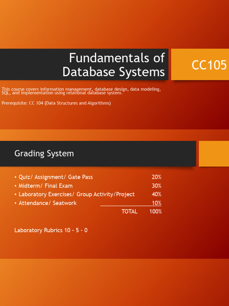01 Fundamentals of Database Systems | PDF | Databases | Relational Database 01 Fundamentals of Database Systems | PDF | Databases | Relational Database