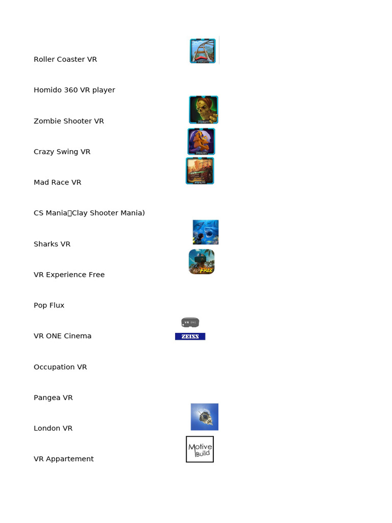 Roller Coaster VR | PDF