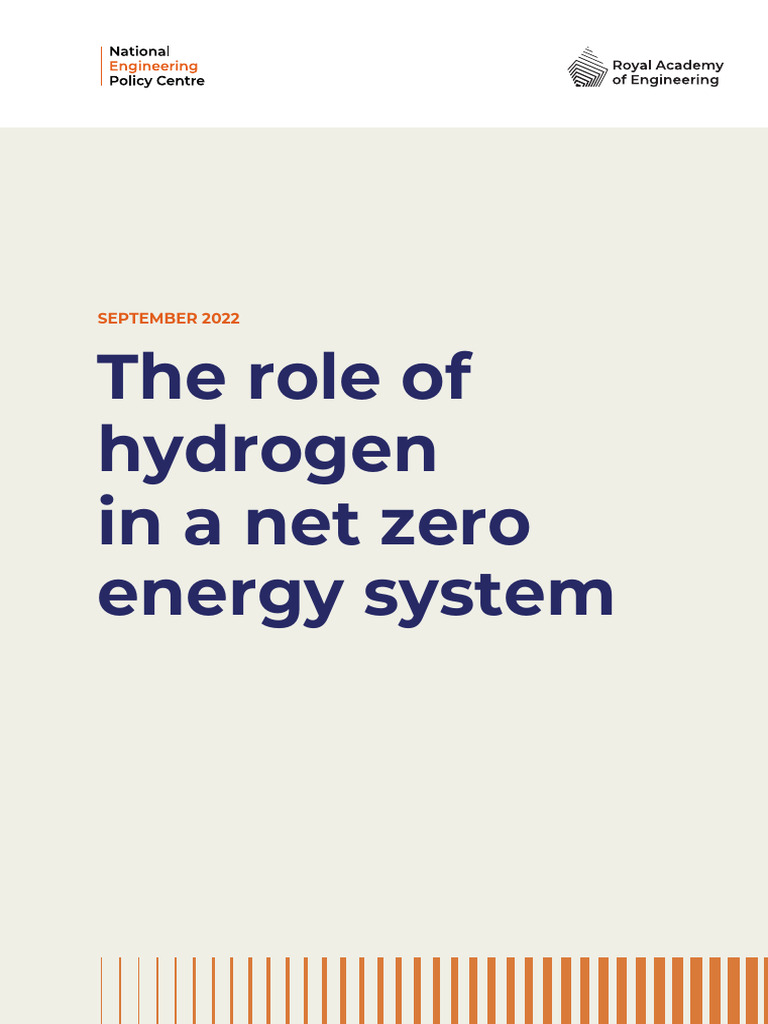 the-role-of-hydrogen-in-the-net-zero-energy-system | PDF | Climate ...