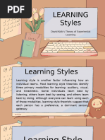 Kolbs Learning Styles and Experiential Learning Cycle | PDF | Learning Styles | Learning