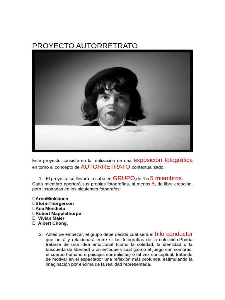 Autorretrato inspirado en Ana Mendieta | PDF | Imagen | Adobe Photoshop