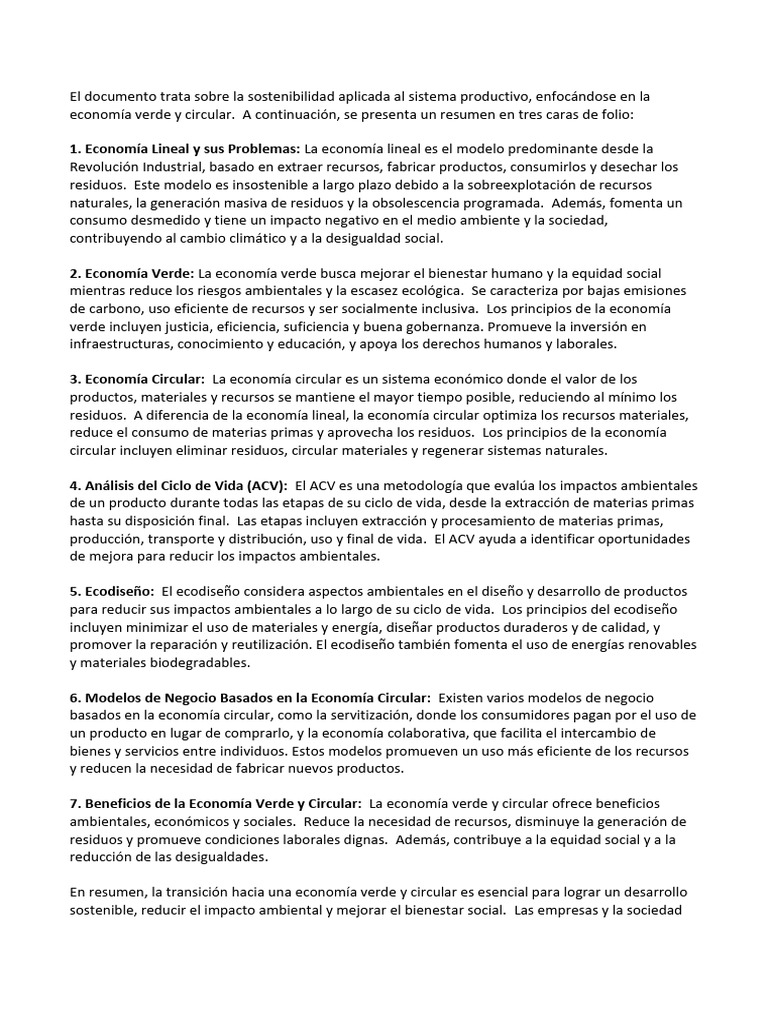 Resumen UD4 SP | PDF | Evaluación del ciclo de vida | Residuos