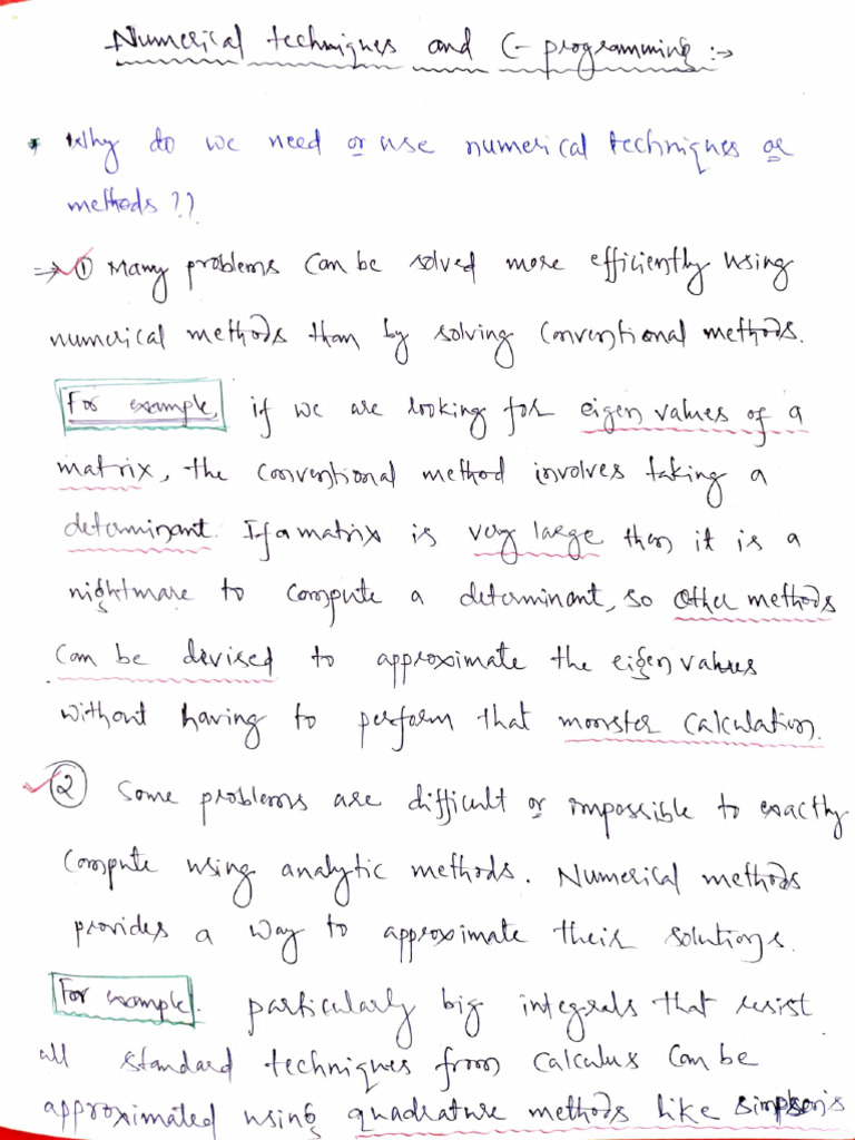 Matrix and bisection method | PDF