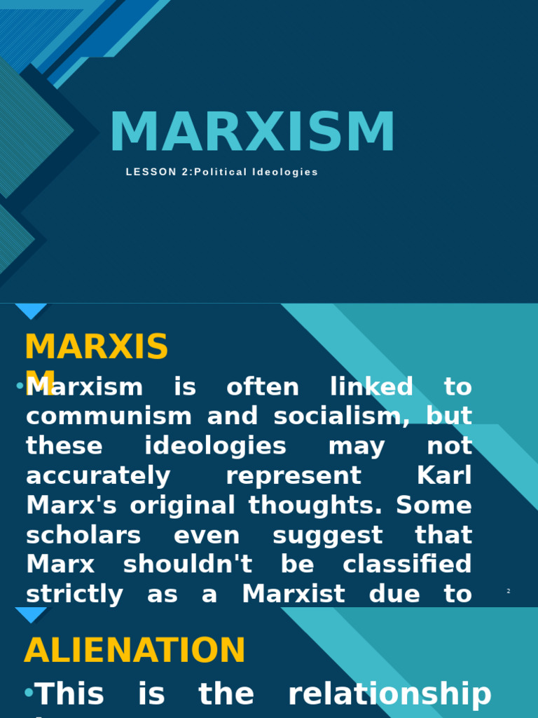 Understanding Marxism and Its Ideologies | PDF