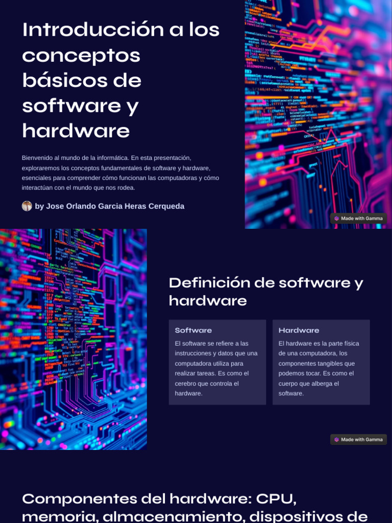 Introduccion-a-los-conceptos-basicos-de-software-y-hardware | PDF | Hardware de la computadora ...